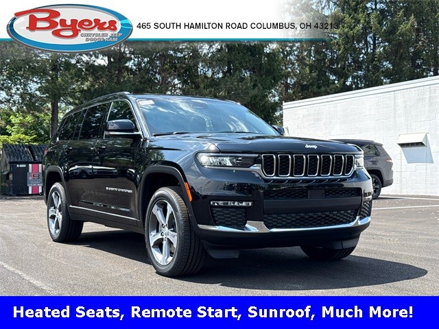 New 2025 Jeep Grand Cherokee L Limited Utility in Columbus #J255348 | Byers Chrysler Jeep Dodge Ram