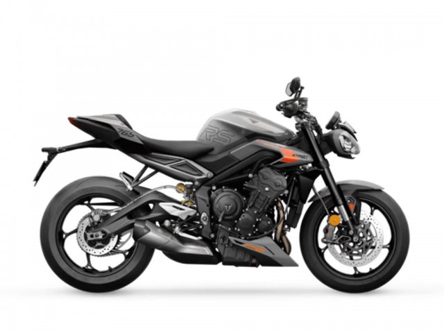 New 2025 Triumph Street Triple 765 RS Silver Ice RS in Fletcher #TR0254 ...