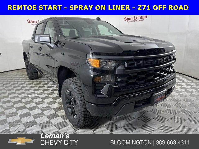 New 2023 Chevrolet Silverado 1500 Custom Trail Boss Crew Cab in ...