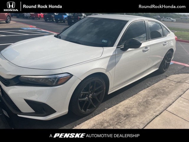 Certified Pre-Owned 2024 Honda Civic Sport 4D Sedan in Round Rock #HP546898 | Round Rock Honda