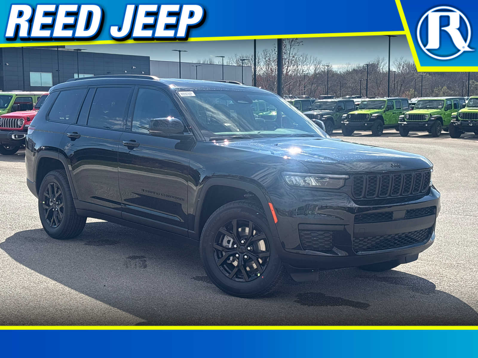 New 2025 Jeep Grand Cherokee L Altitude X Utility in Merriam #J250359 | Reed Jeep Chrysler Dodge ...