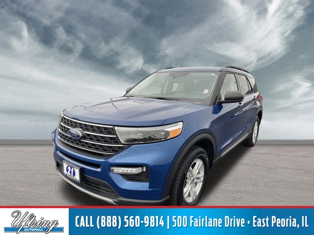 Pre-Owned 2021 Ford Explorer XLT 4 Door SUV in East Peoria #2150643 ...