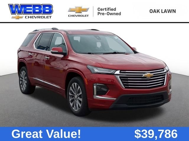Certified Pre-Owned 2023 Chevrolet Traverse Premier SUV in Oak Lawn ...