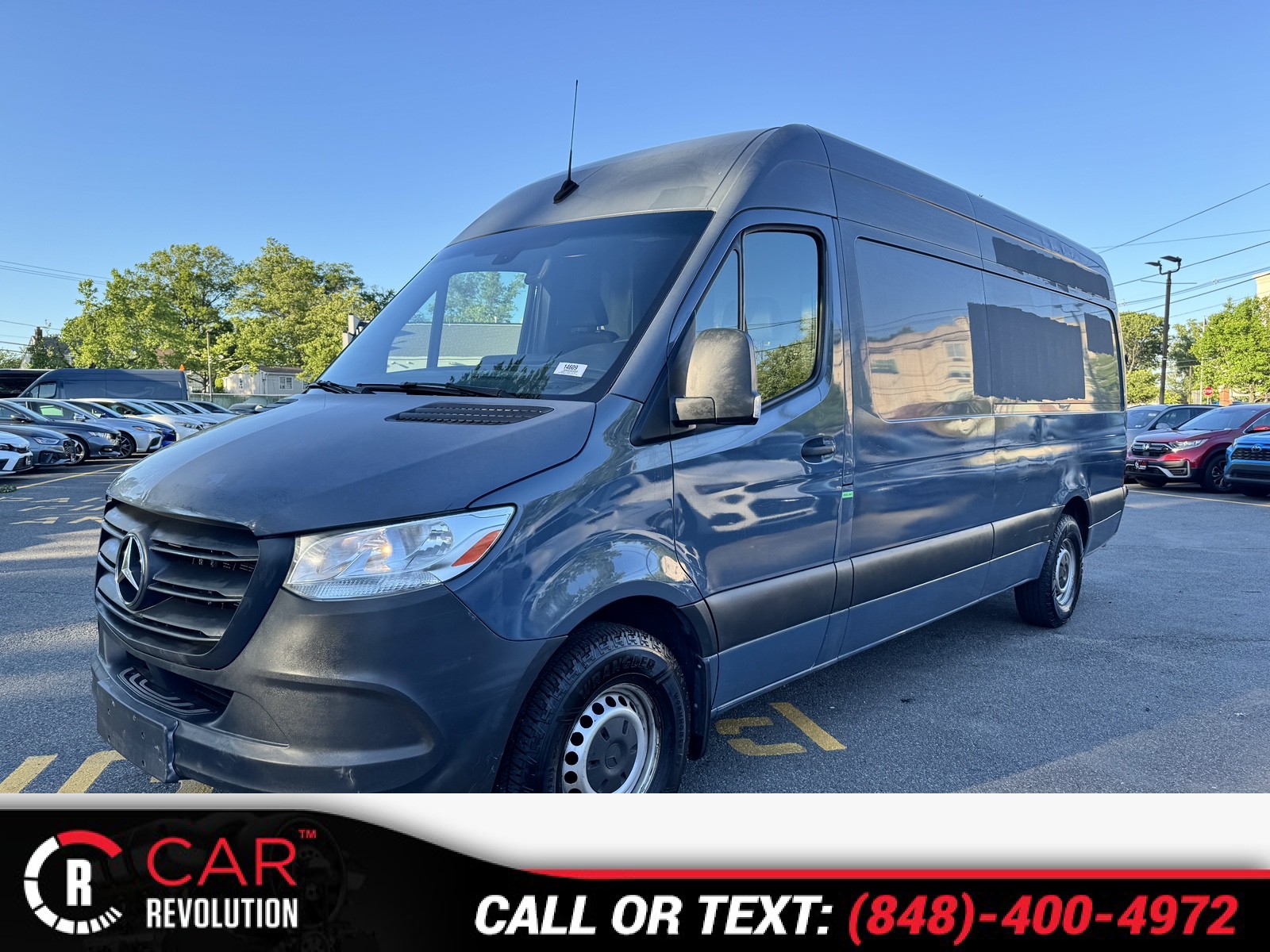 Pre-Owned 2019 Mercedes-Benz Sprinter Cargo Van 2500 HR V6 170” Minivan ...
