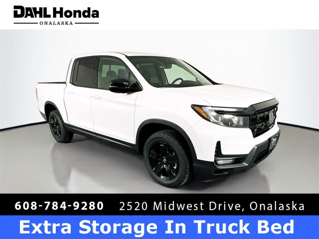 New 2025 Honda Ridgeline Black Edition 4D Crew Cab in #925H392 | Dahl Automotive