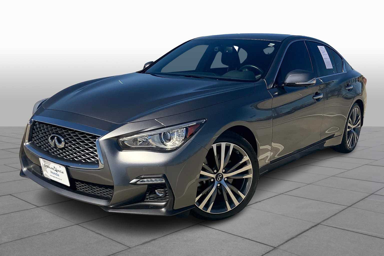 Pre-Owned 2021 INFINITI Q50 3.0t SENSORY 4dr Car in Houston #MM701867 | Sterling McCall Lexus