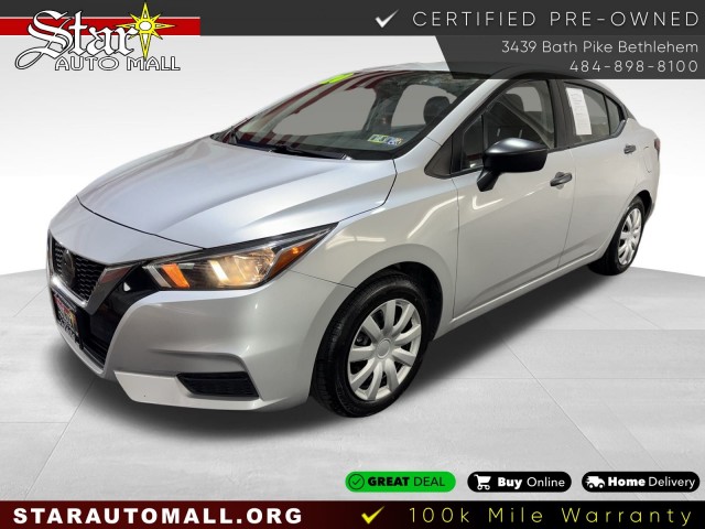 Pre-Owned 2020 Nissan Versa 1.6 S 4D Sedan in #U10467 | Star Auto Mall