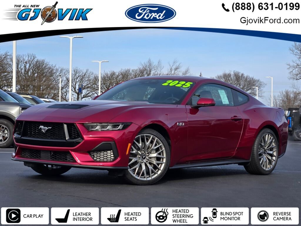 New 2025 Molten Magenta Metallic Tri-coat Ford Mustang GT Premium 2dr Car For Sale in Plano ...