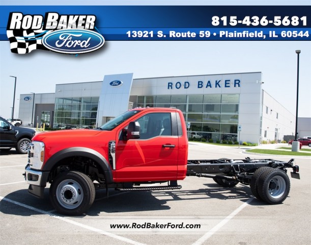 New 2024 Ford Chassis Cab F-550® XL Regular Cab in Plainfield #T24278 | Rod Baker Ford
