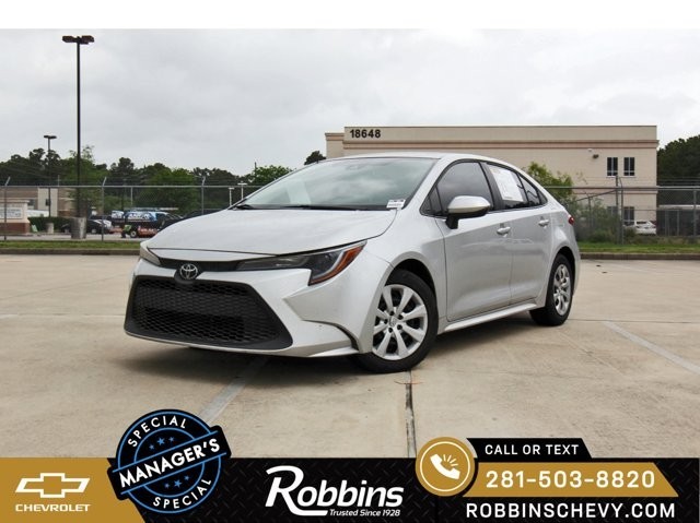 Pre-Owned 2022 Toyota Corolla LE Sedan in Humble #00008912 | Robbins Chevrolet