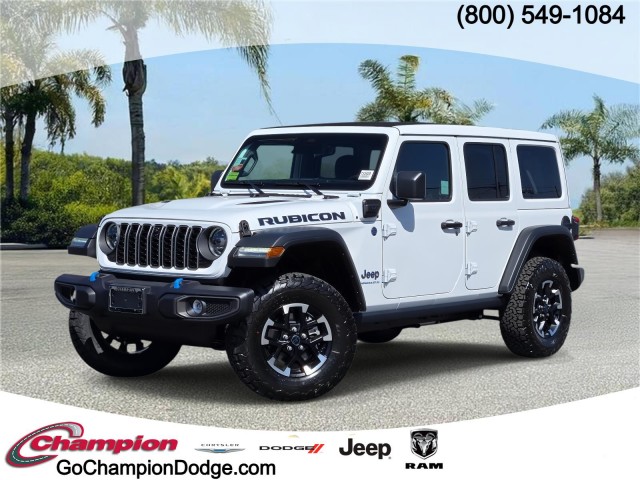 New 2025 Jeep Wrangler 4xe Rubicon 4×4 Sport Utility In Downey 733928 Champion Maserati