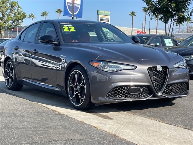 New 2022 Alfa Romeo Giulia Veloce Sedan in City of Industry #PFA20358 ...