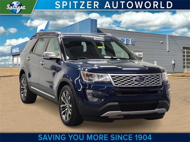 Pre-Owned 2016 Ford Explorer Platinum 4 Door SUV in Hartville #20256CFX ...