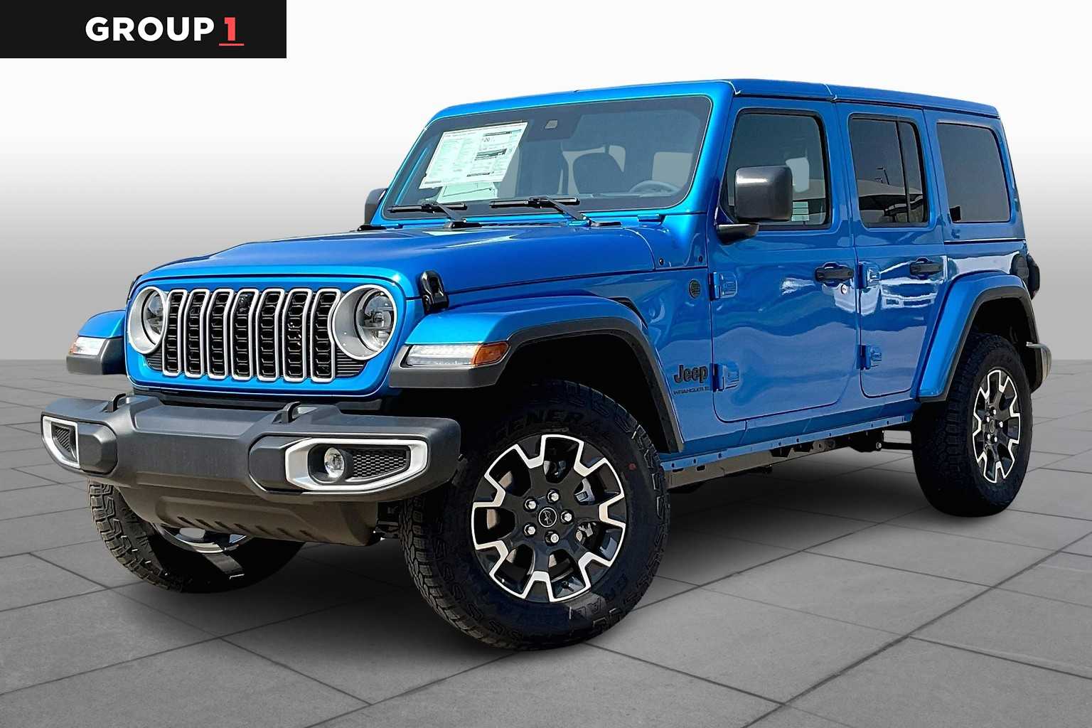 New 2025 Jeep Wrangler Sahara Utility in Houston #SW561396 | Group 1 ...