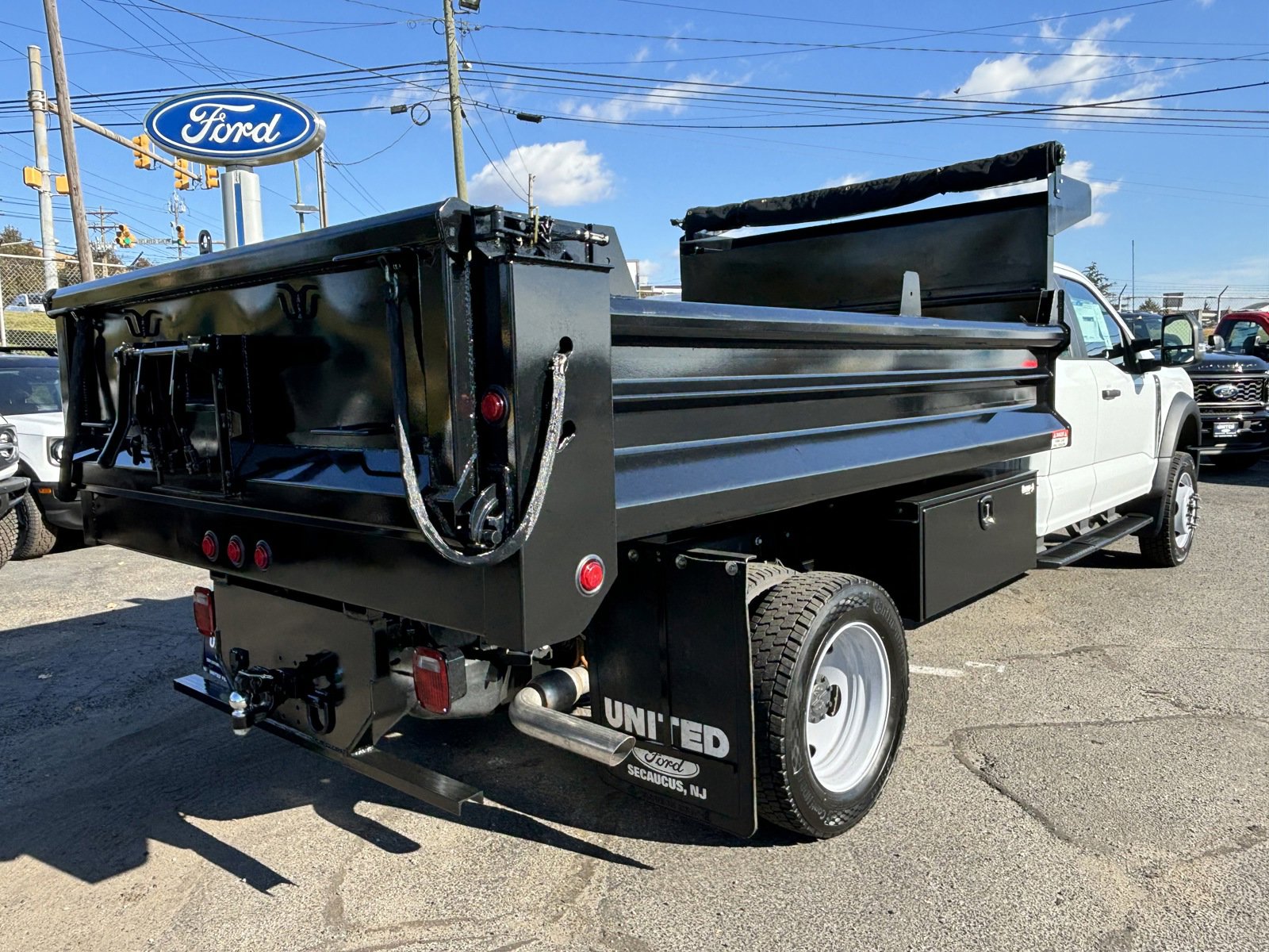 New 2024 Ford F550 w/11 FOOT DUMP BODY 7.3L GAS F-550® XL Super Cab ...