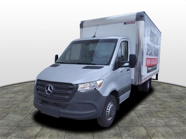 Pre-Owned 2022 Mercedes-Benz Sprinter 3500 Cab Chassis 170 WB Van, box ...