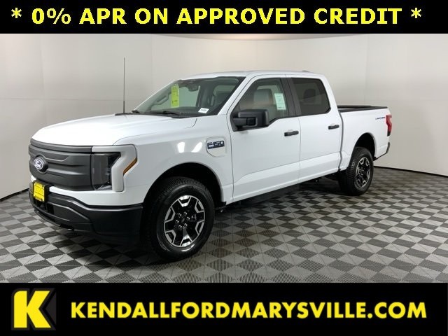 New 2024 Ford F-150 Lightning Pro 4D Crew Cab in Marysville #I7943 ...