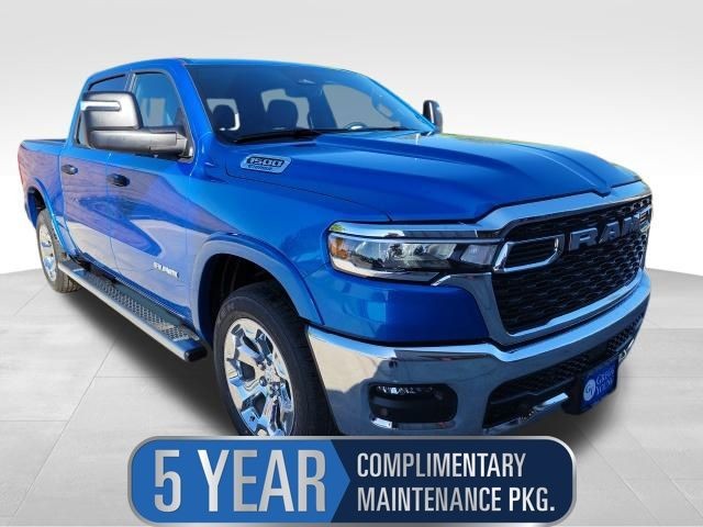 New 2025 RAM 1500 Big Horn/Lone Star Crew Cab Hydro Blue Pearl-Coat ...