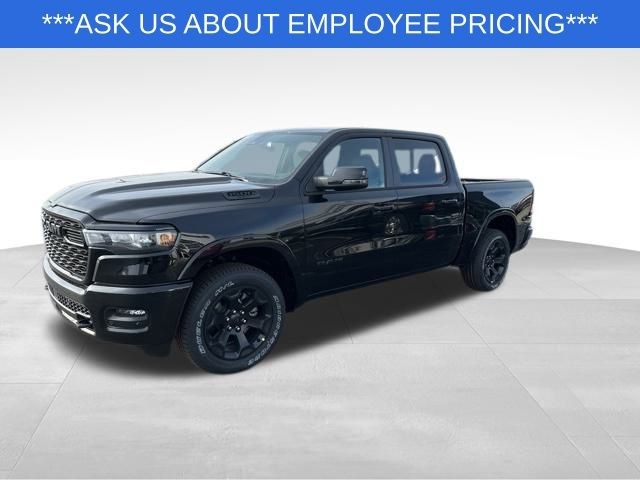 New 2025 Ram 1500 Big Horn/Lone Star 4D Crew Cab in Central IL #NR86 | Sam Leman Automotive Group