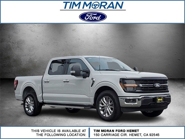 New 2024 Ford F-150 XLT SuperCrew® in Hemet #F24162 | Tim Moran Ford Hemet