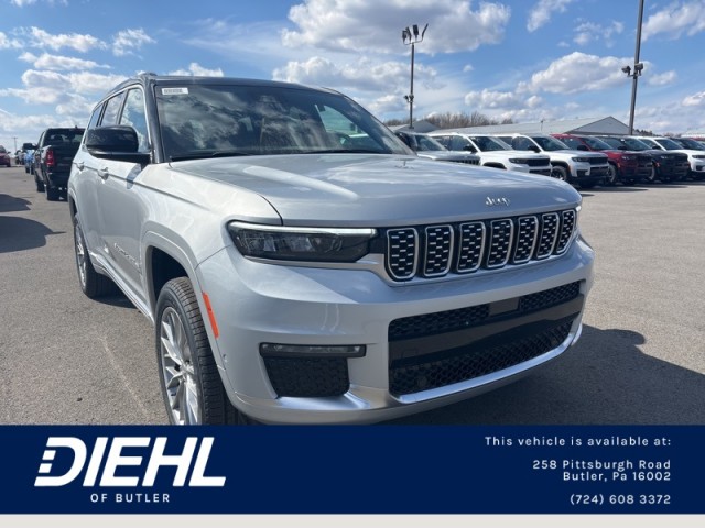 New 2025 Jeep Grand Cherokee L Summit Utility in McKees Rocks #25BJ03020 | Diehl CDJR of Robinson