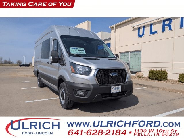 New Ingot Silver 2025 Ford Transit Commercial Cargo Van Extended Cargo ...