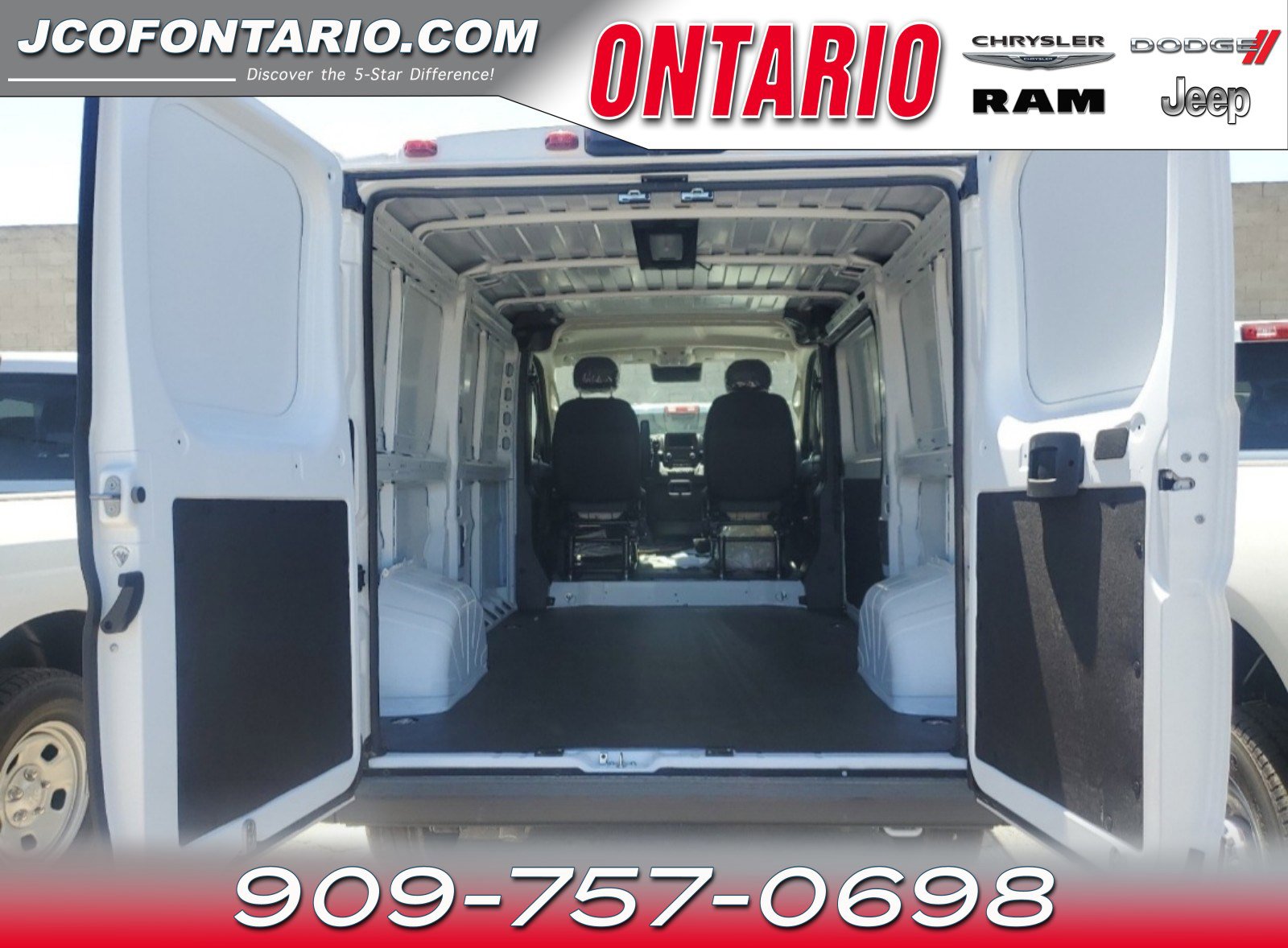 New 2024 RAM ProMaster Tradesman Cargo Van in Ontario #24D755 | Jeep ...