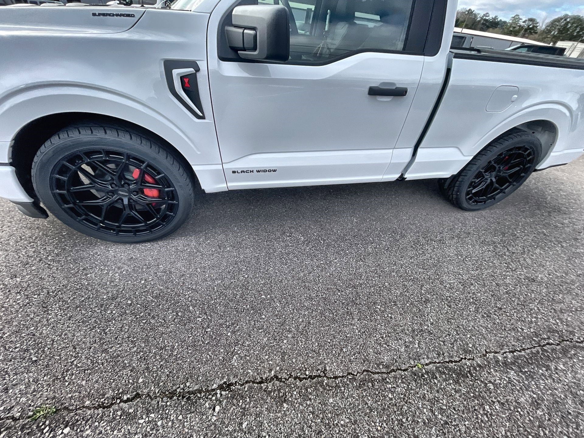 New 2025 Ford F-150 Black Widow SR by Fox Factory / Baxter Ford