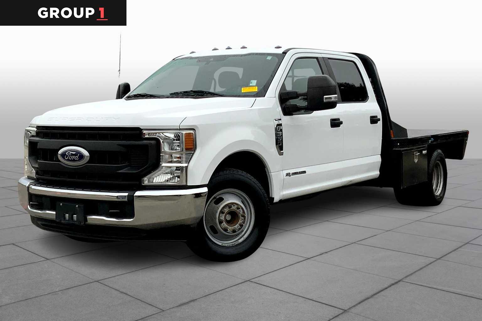 Pre-Owned 2022 Ford Super Duty F-350 DRW XL Crew Cab Chassis-Cab in ...