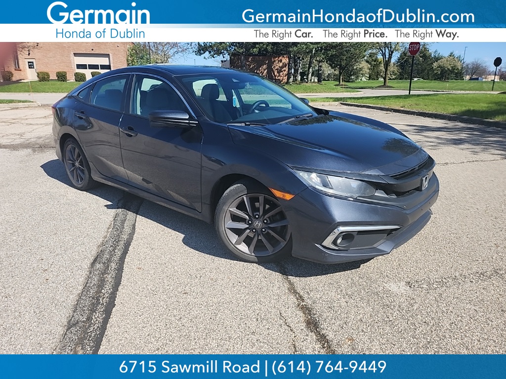 Certified Used 2020 Honda Civic EX 4D Sedan Dublin #H241530A | Germain ...