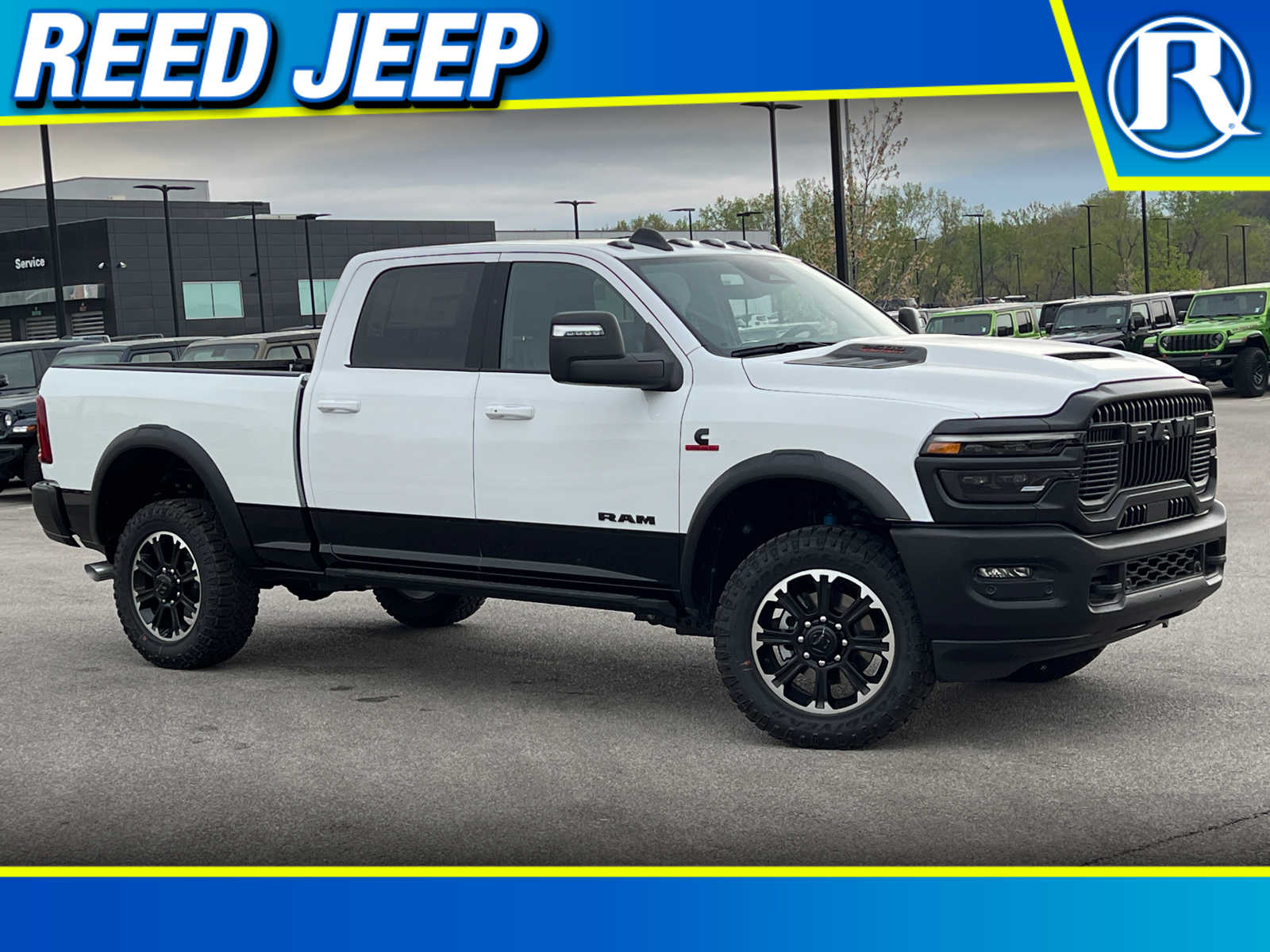 New 2025 RAM 2500 Rebel Crew Cab in Merriam #R25269 | Reed Jeep Chrysler Dodge Ram Of Kansas City