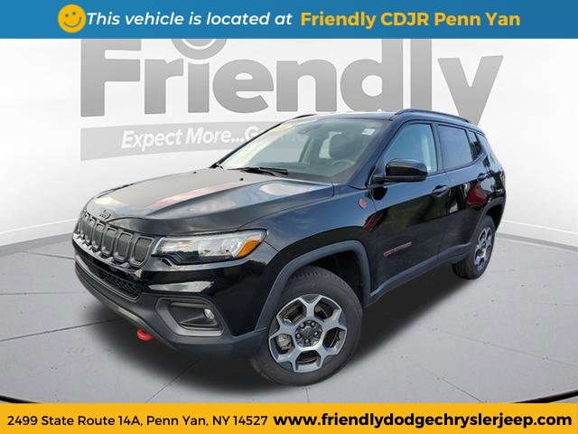 Pre-Owned 2022 Jeep Compass Trailhawk 4D Sport Utility in Geneva #G0637 | Friendly Ford