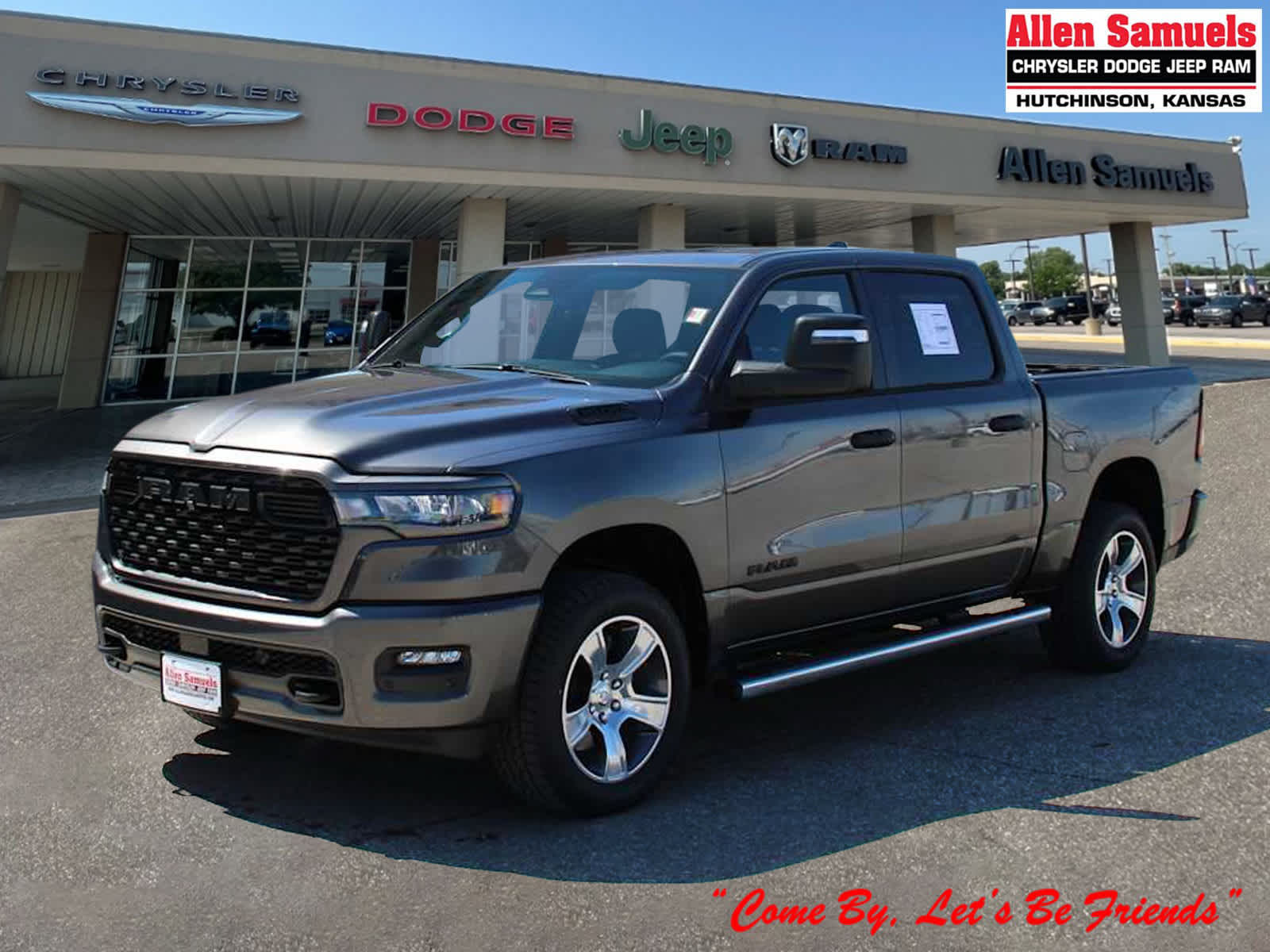 New 2025 RAM 1500 Tradesman Crew Cab in Hutchinson #SN705833 | Allen Samuels Chrysler Dodge Jeep Ram