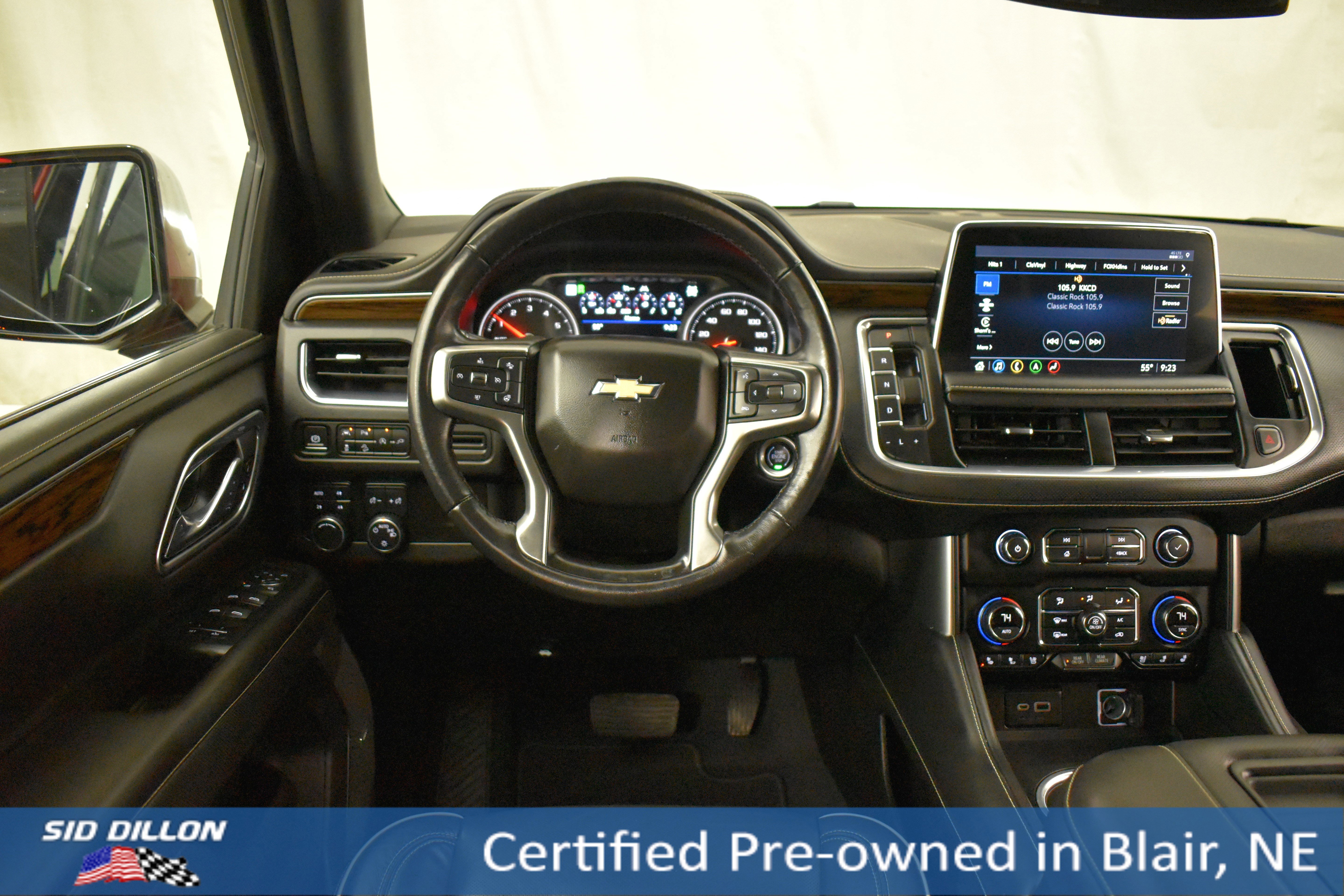 Certified Pre-Owned 2021 Chevrolet Tahoe Premier SUV in #36350A | Sid Dillon