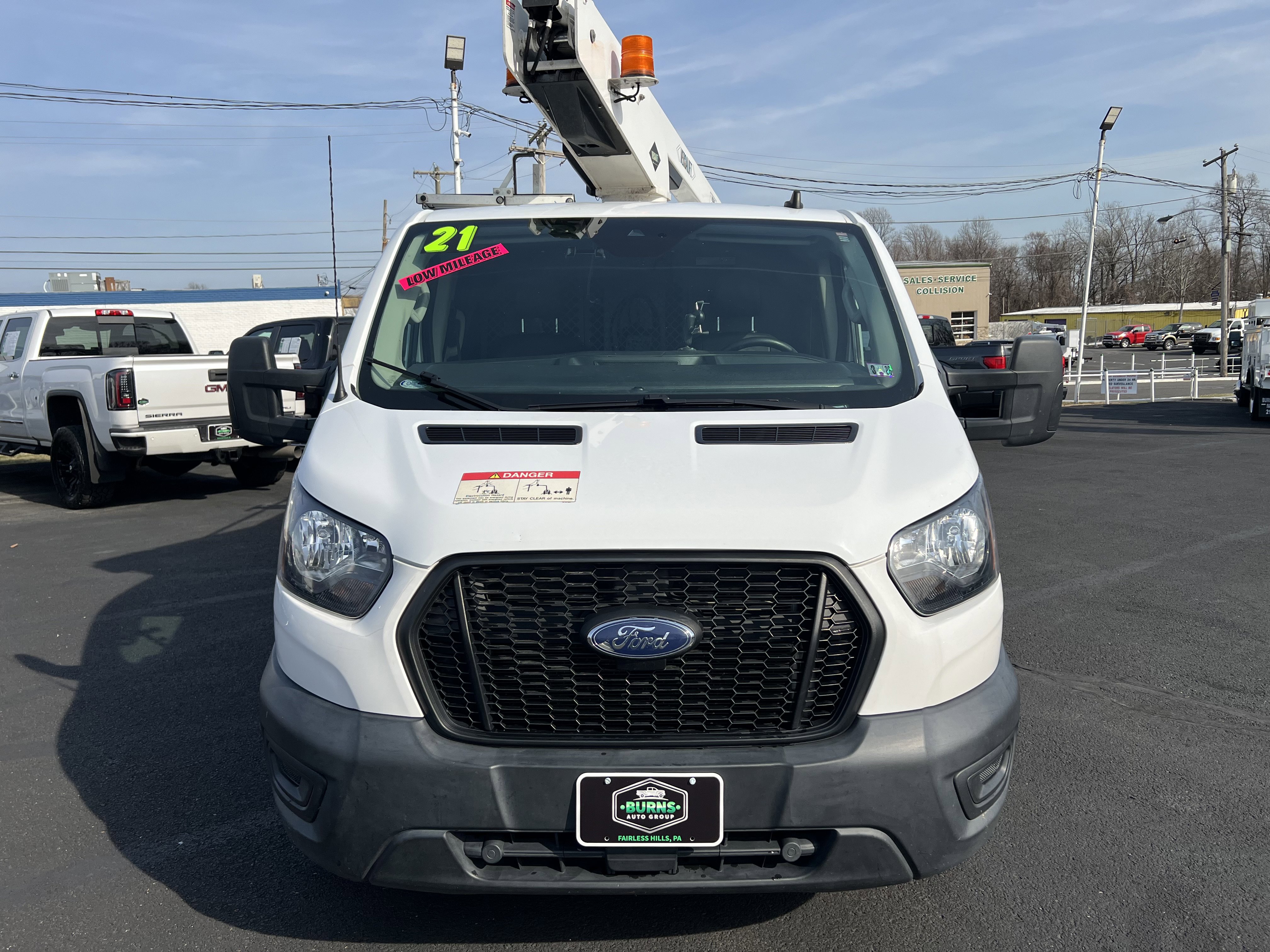 Pre-Owned 2021 Ford Transit 350 Versalift 34ft Bucket Van w/Splicer Set ...