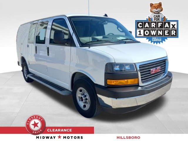 Pre-Owned 2022 GMC Savana 2500 Work Van 3D Cargo Van in McPherson # ...