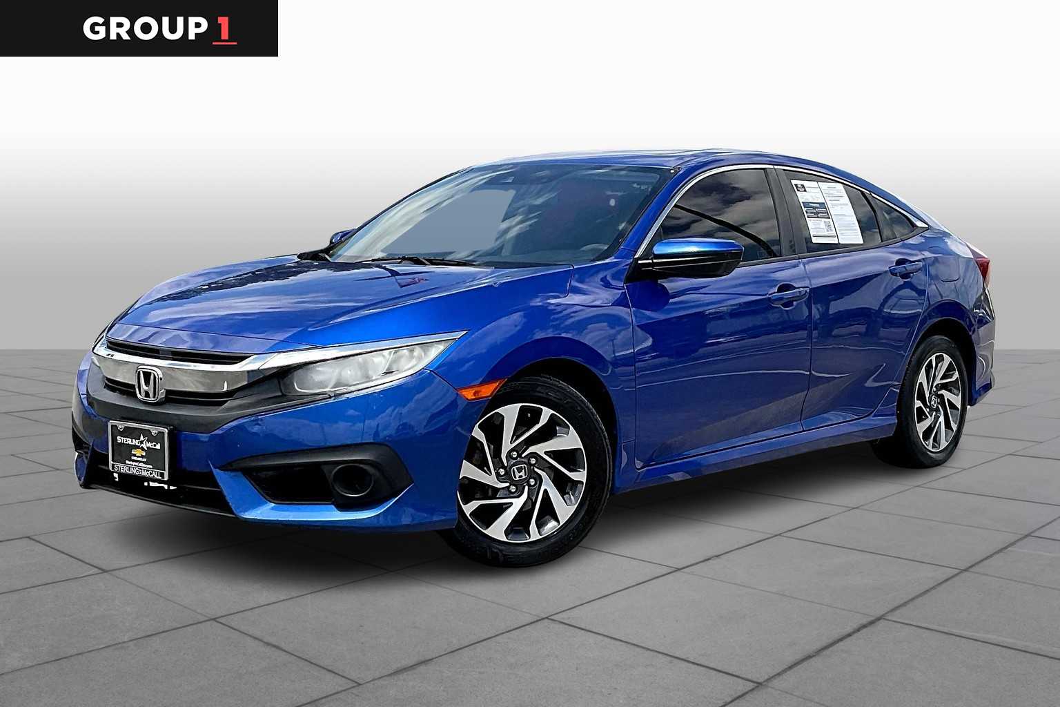 Pre-Owned 2018 Honda Civic EX 4dr Car in Kingwood #JE012263 | Sterling McCall Honda