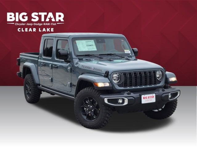 New 2025 Jeep Gladiator Texas Trail Crew Cab Pickup in Webster #SL508910 | Big Star Dealership Group