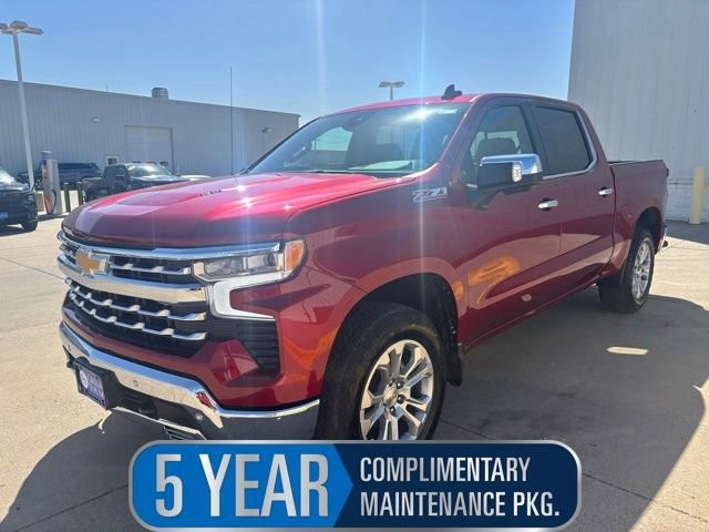 Radiant Red Tintcoat New 2025 Chevrolet Silverado 1500 LTZ Crew Cab for ...