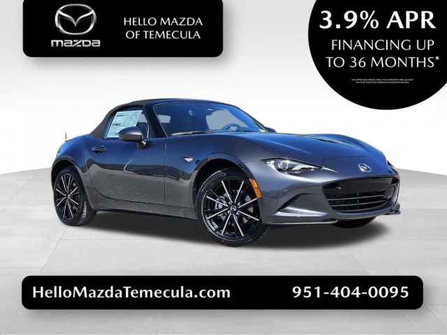New 2025 Mazda MX-5 Miata Grand Touring CONVERTIBLE in Valencia #3N02637 | Hello Mazda of Valencia