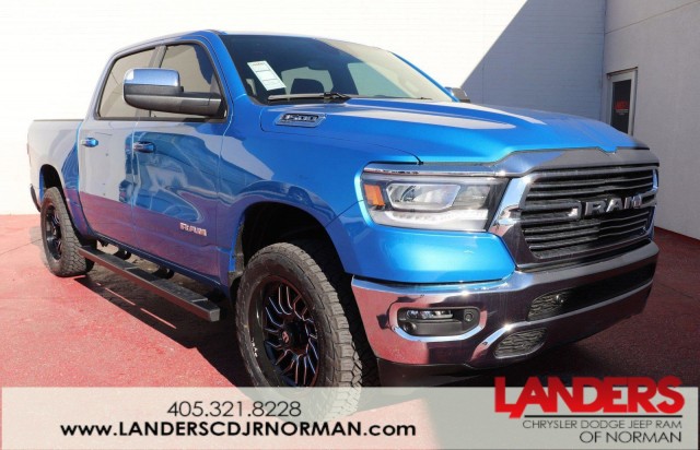 New 2024 RAM 1500 Laramie Crew Cab in Norman #RN118399 | Landers Chrysler Dodge Jeep Ram of Norman