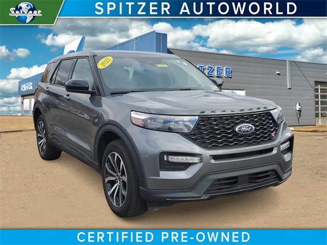 Pre-Owned 2022 Ford Explorer ST 4D Sport Utility in Amherst #16668HV | Spitzer Chevrolet of Amherst