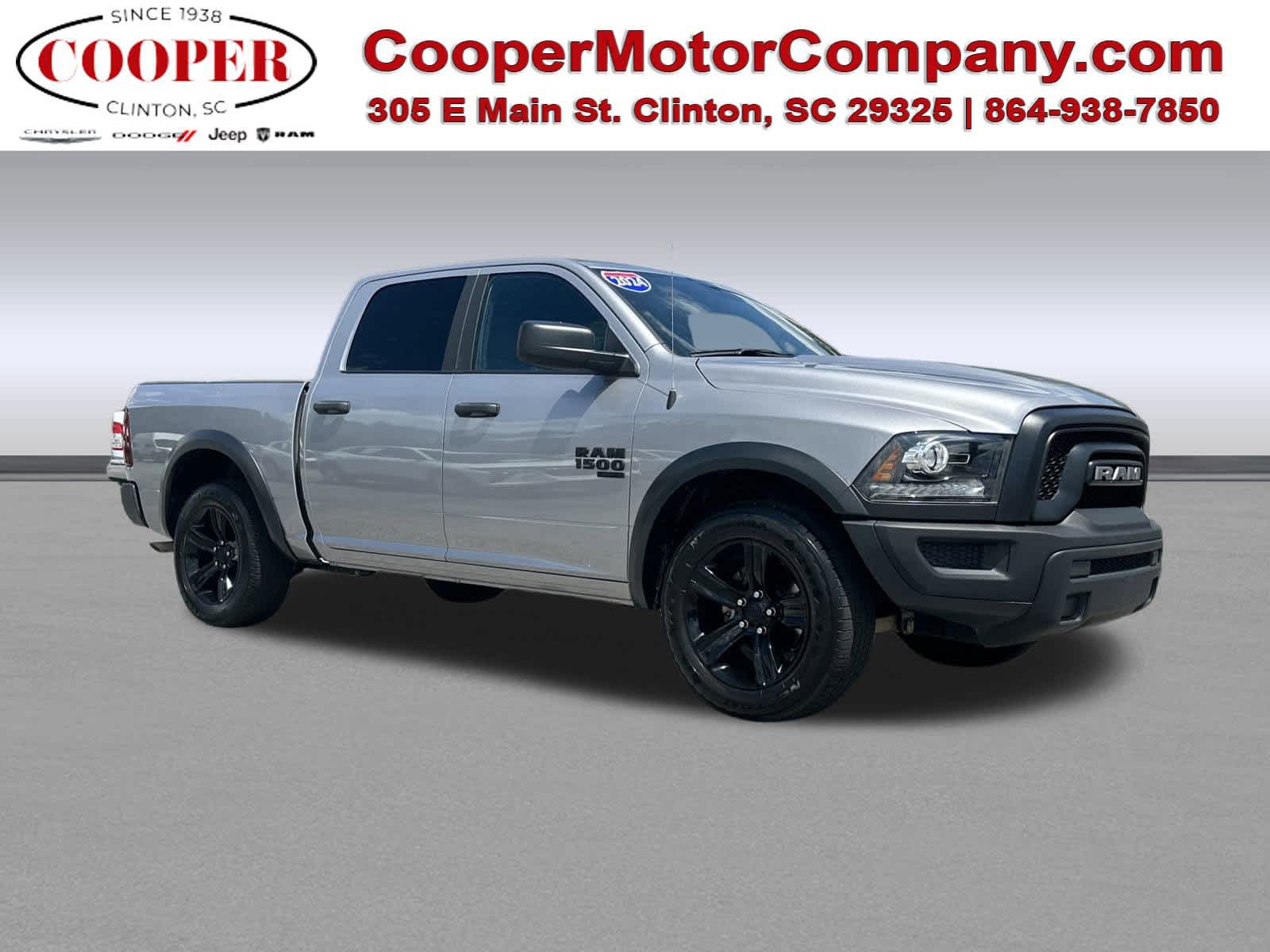 Certified Pre-Owned 2024 Ram 1500 Classic Warlock Crew Cab Pickup in ...