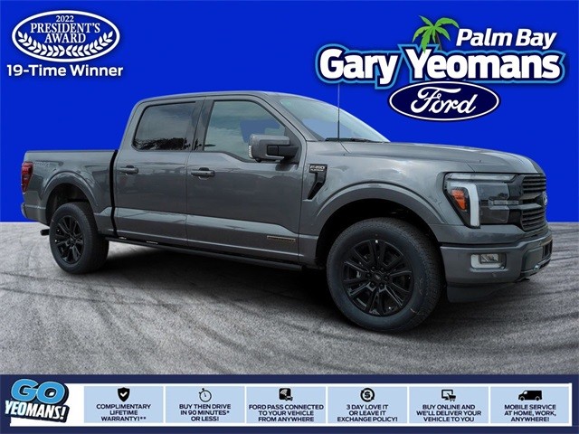 New 2025 Ford F-150 Platinum® SuperCrew® in Palm Bay #SFB10374 | Gary Yeomans Ford Palm Bay