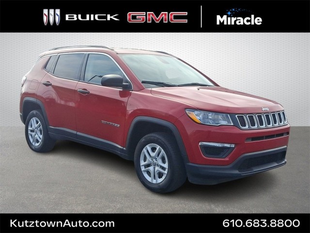 Pre-Owned 2019 Jeep Compass Sport SUV in Fleetwood #K7443A | Miracle ...