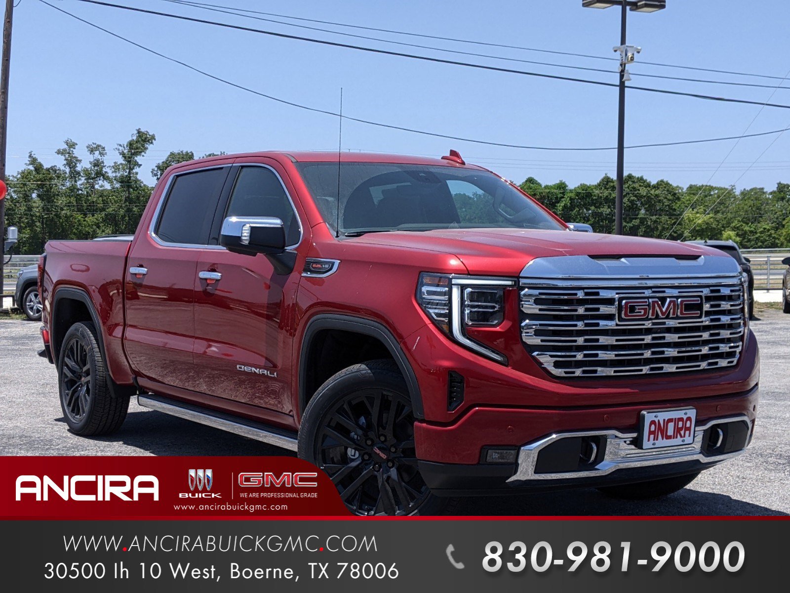 New 2023 GMC Sierra 1500 Denali Crew Cab in Boerne #23423 | Ancira ...