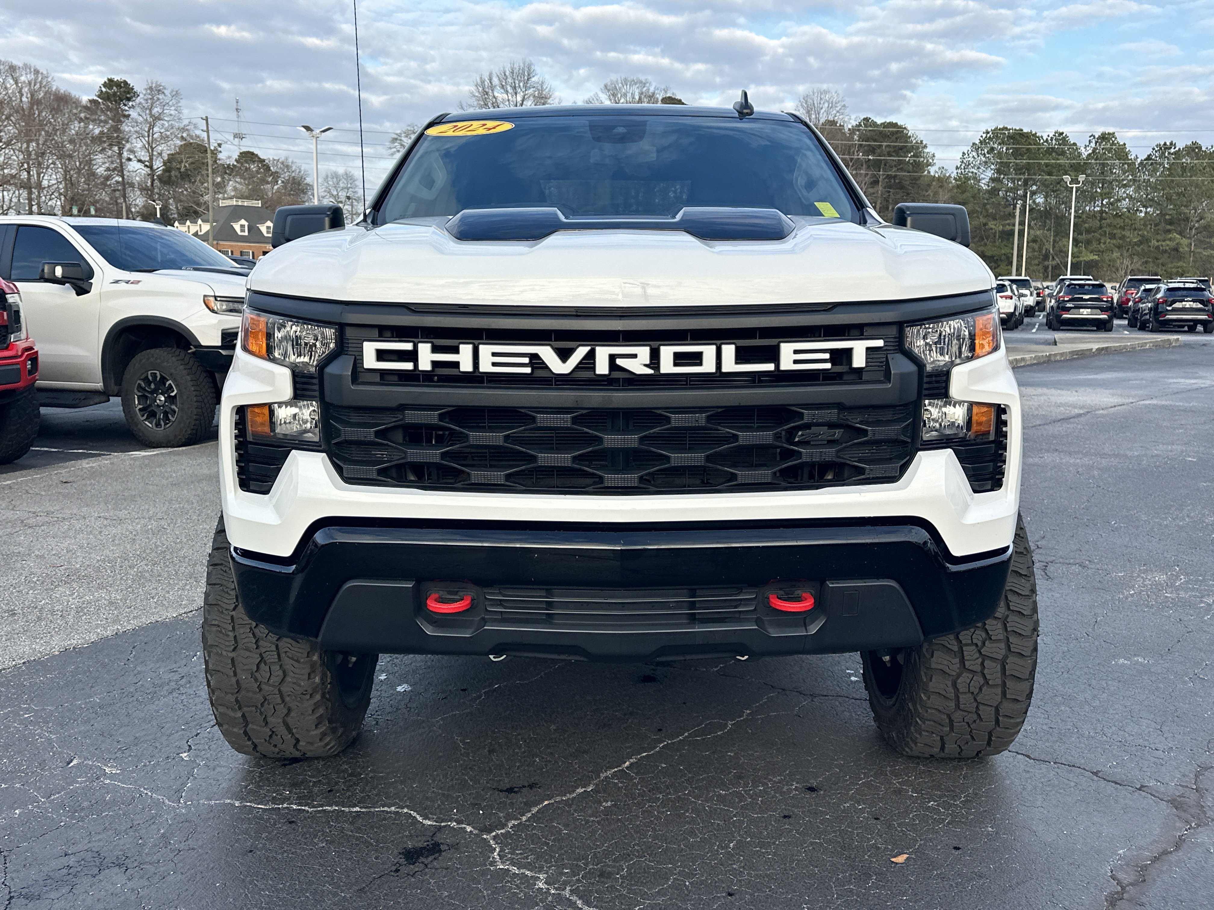 Pre-Owned 2024 Chevrolet Silverado 1500 Custom Trail Boss Crew Cab in ...