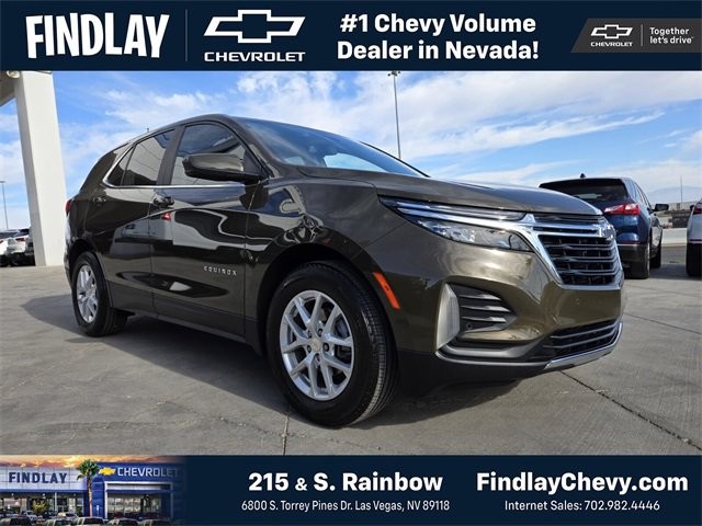 Certified Pre-Owned 2023 Chevrolet Equinox LT SUV in Las Vegas #235112A | Findlay Chevrolet