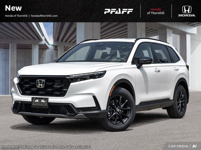 New 2026 Honda CR-V HYBRID SPORT AWD Sport Utility in Vaughan #26164 ...