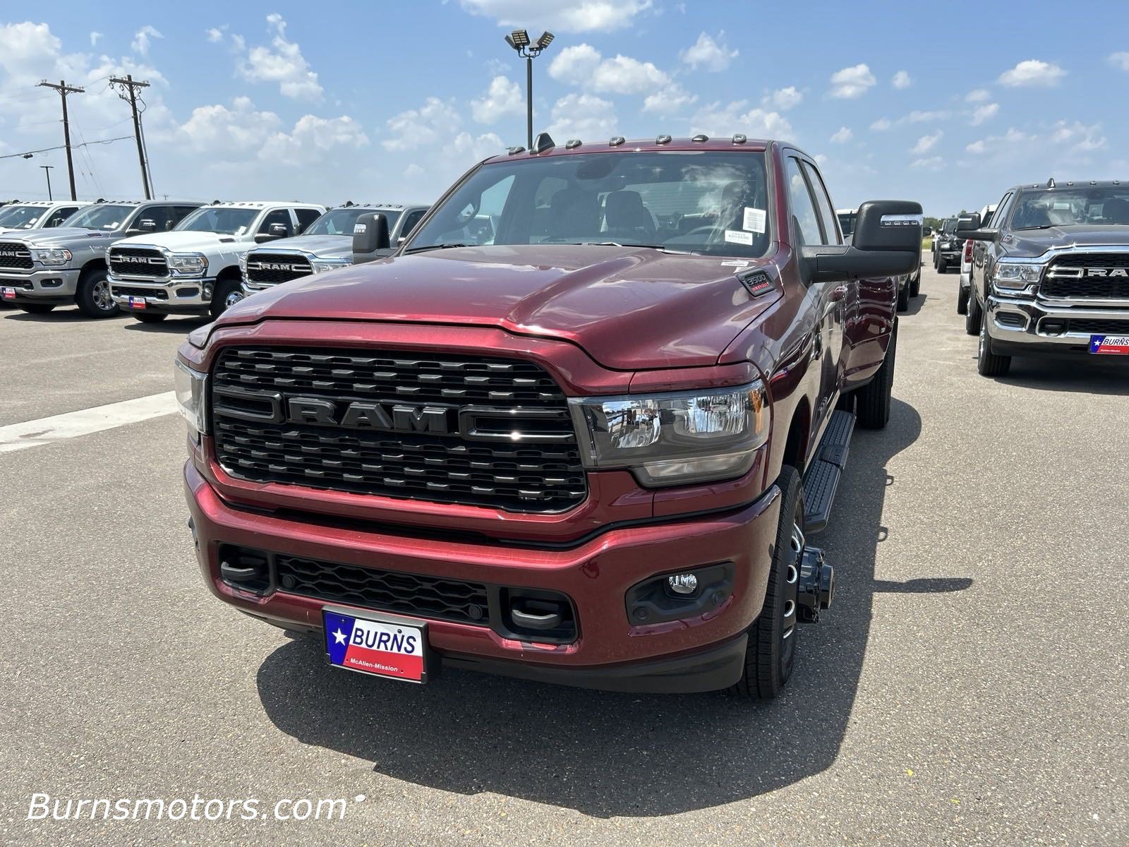 New 2024 Ram 3500 Lone Star Night Edition Dually Crew Cab in McAllen ...